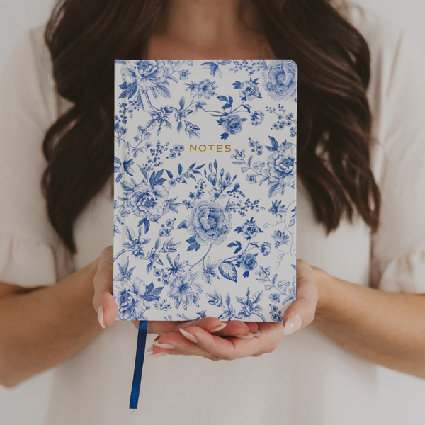 Blue Delft Notes Journal - Arriving February 2026! - The Willows Box & Co.